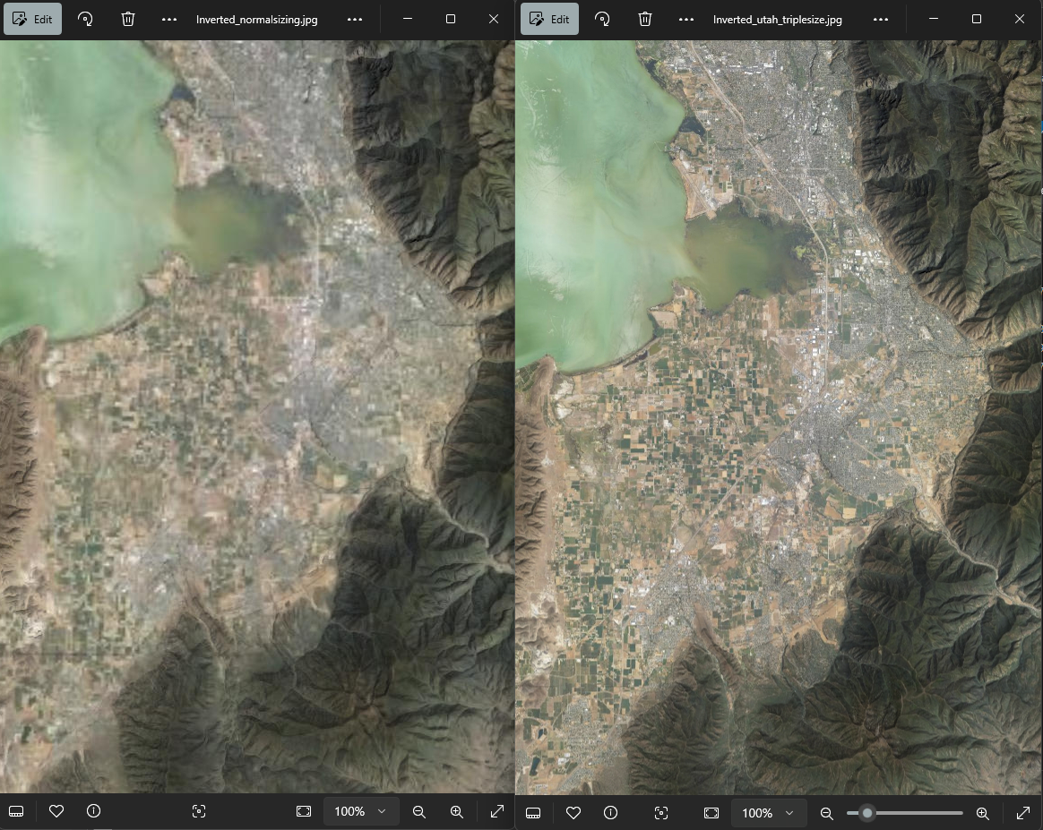 UGRC - Getting Better Resolution from Raster Tile Imagery in Large Maps